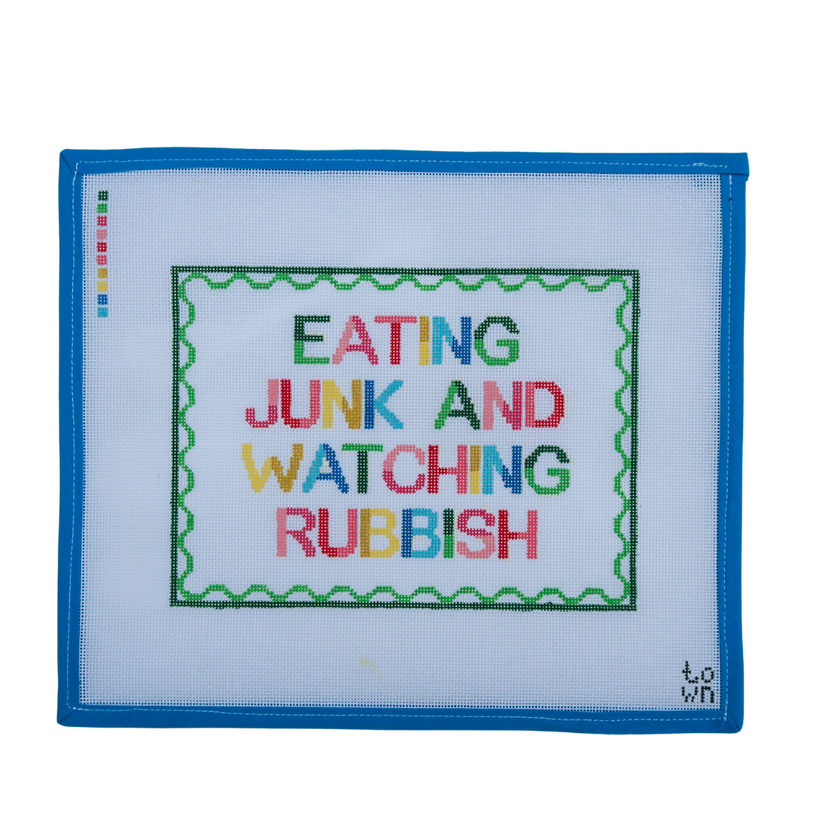 Eating Junk & Watching Rubbish – Town Stitch